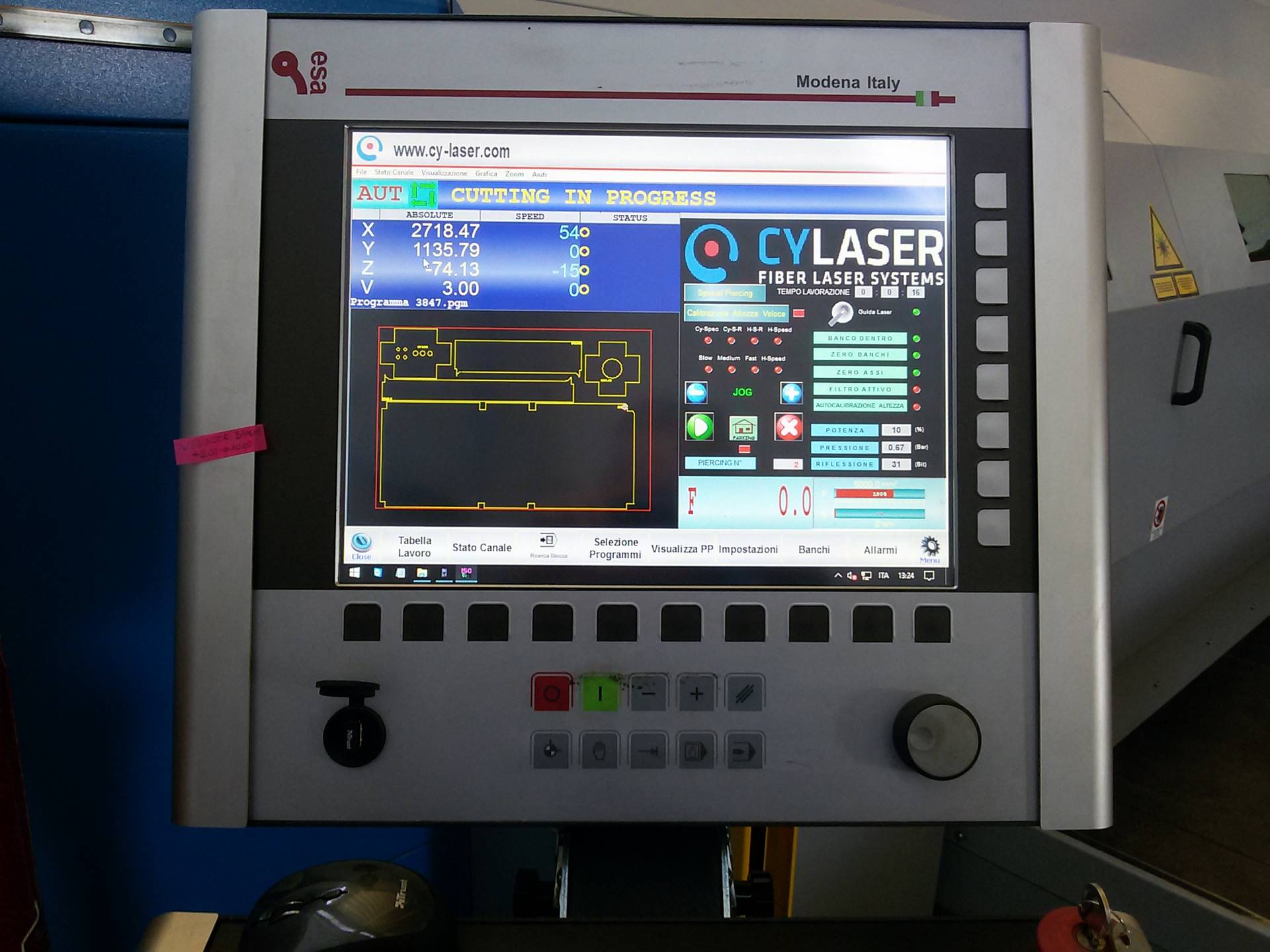 New fiber optic laser cutting system - Famar Industries s.r.l.